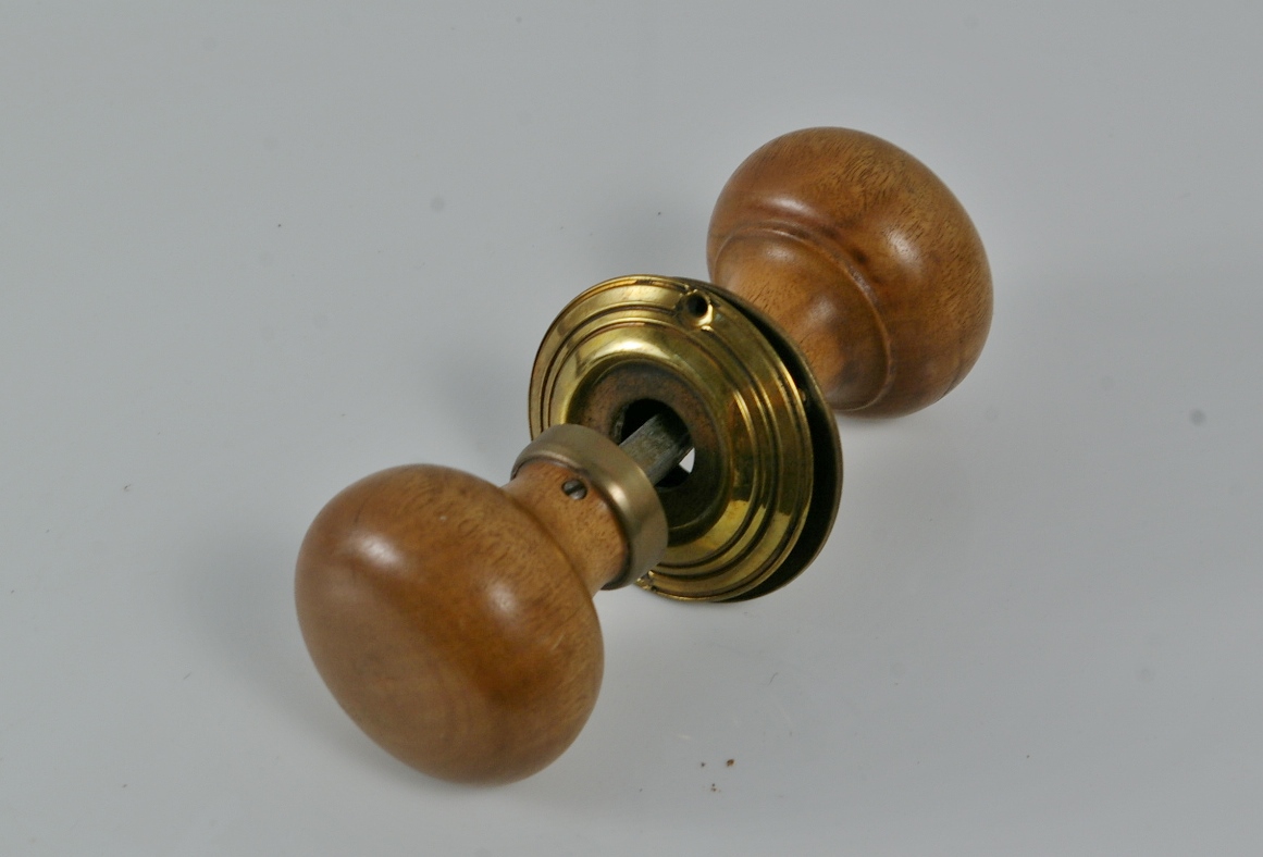 Oak Wooden Door Knobs | Mongers Architectural Salvage