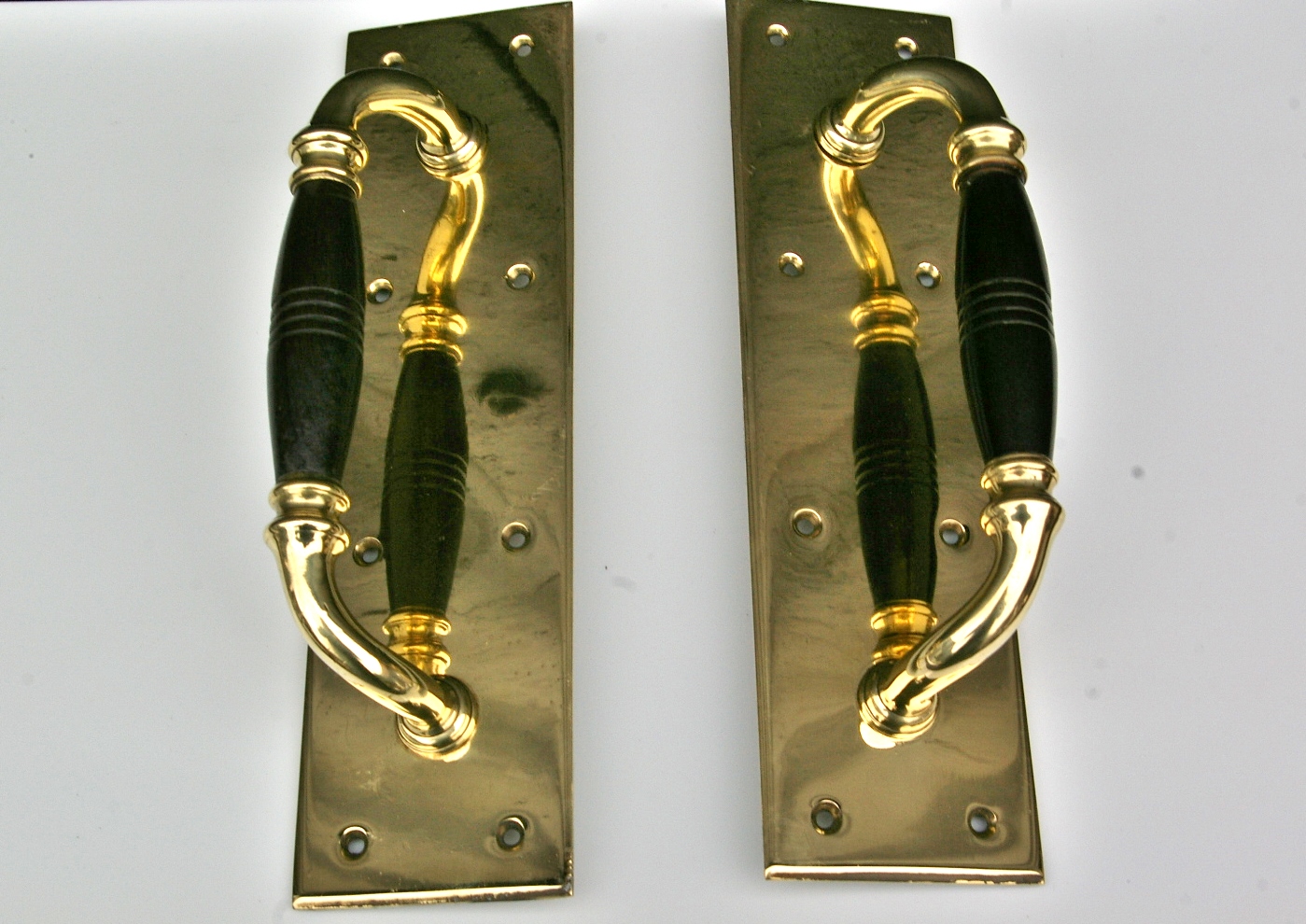 Pair Victorian Pull Handles | Mongers