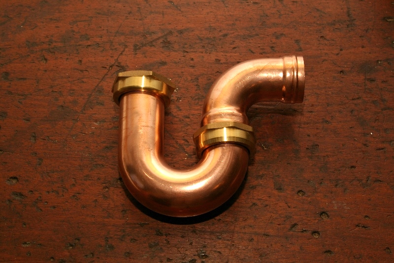 Copper Basin Trap | Mongers Architectural Salvage