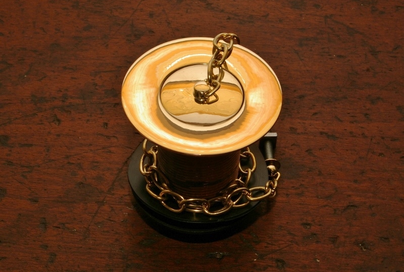 Brass Sink Waste | Mongers Architectural Salvage